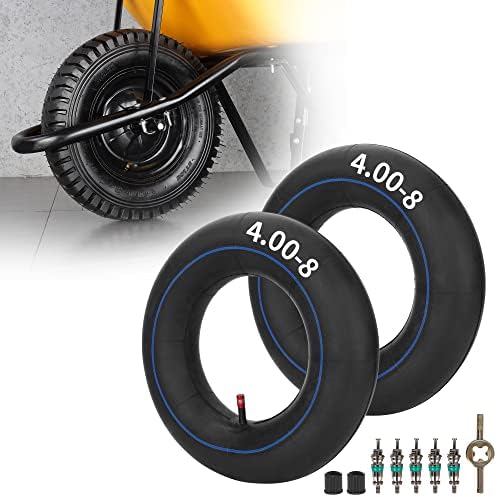 Amazon.com: 4.00-8 Inner Tube with TR13 Straight Valve for Mini Bikes ...
