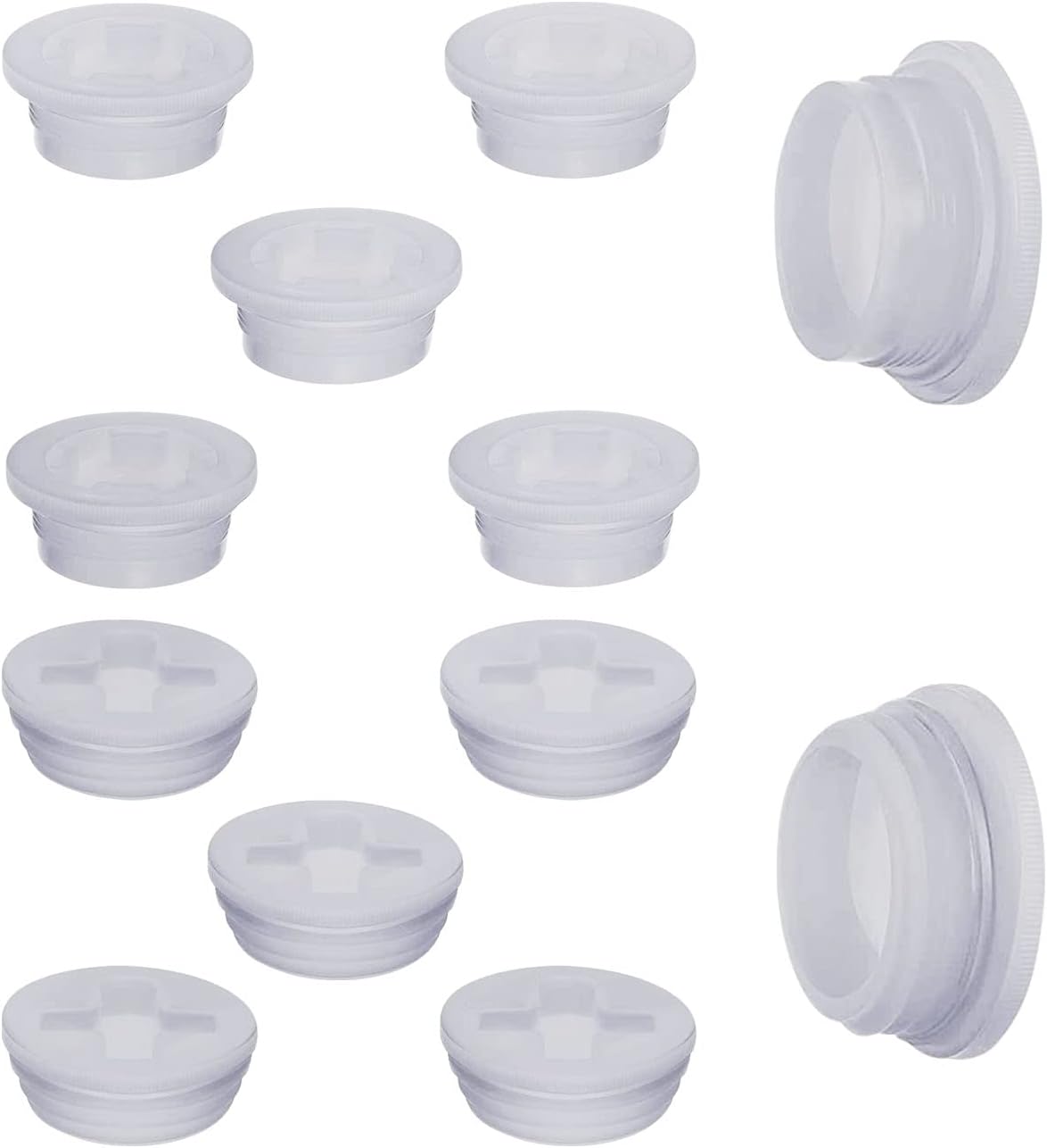 Bung Cap 2" Combo 6 Pcs Fine Thread and 6 Pcs Coarse Thread Poly ...