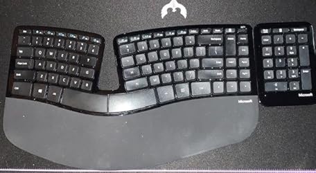 Amazon.com: Microsoft Sculpt Ergonomic Keyboard for Business. Wireless ...