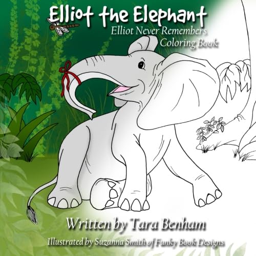 Elliot Never Remembers Coloring Book | Amazon.com.br
