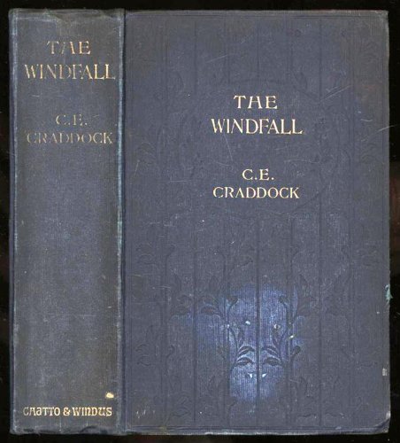 The Windfall (Berkeley Library): Charles Egbert Craddock: Amazon.com: Books
