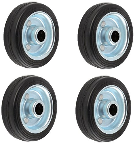 4 Pack 3X1 inch WHEELS ONLY: Amazon.com: Industrial & Scientific