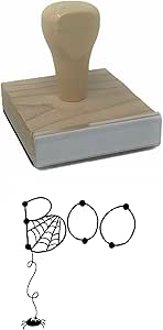 Amazon.com: Hampton Studios Boo Rubber Stamp, 2 X 2'' Wood Stamp : Arts ...
