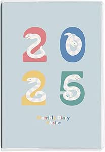 Amazon.co.jp: ノートダイアリー 2025年 ／A6／ヘビ2 NS-A601-25E2【PT1】 : 文房具・オフィス用品