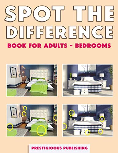 Spot The Difference Book For Adults - Bedrooms: Bedchambers Picture ...