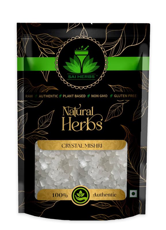 SAI HERBS MISHRI RAW DANA - CRYSTAL RAW MISHRI - SUGAR CANDY - ROCK ...