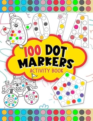 Dot Markers Activity Book Fun Creative Coloring: Toddler Craft Fill the ...