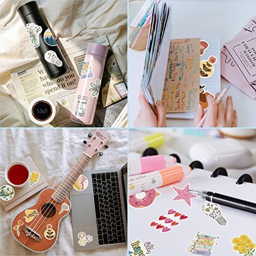 Snapklik.com : 300 Pcs Aesthetic Stickers,VSCO Stickers Pack Waterproof ...