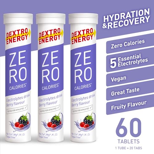 Dextro Energy Zero Calories I Recovery and Hydration Electrolyte Drink ...