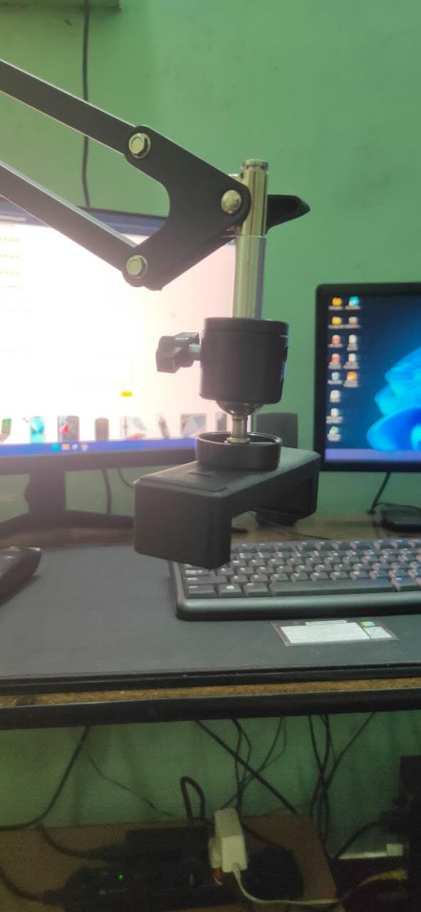 BROLAVIYA Overhead Video Mobile Stand, New Extra long Arm, Large 2 way ...