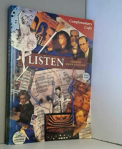 Listen: Kerman, Joseph, Kerman, Vivian: 9780879015176: Amazon.com: Books