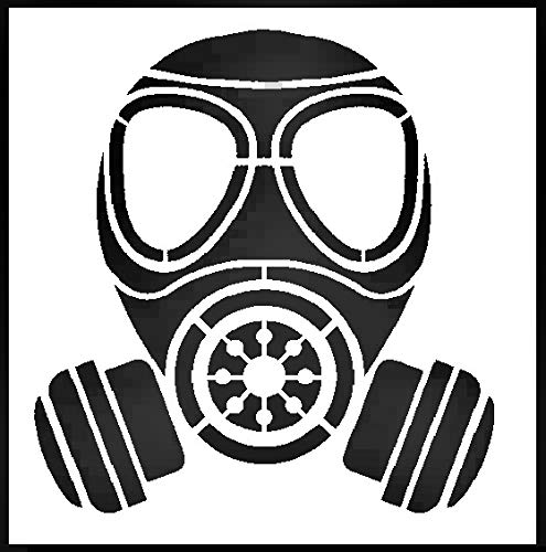Gas Mask Stencil