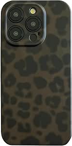 Amazon.com: aaknhen Green Leopard Cheetah Print Tortoise Shell Phone Case for iPhone 15 Cute ...