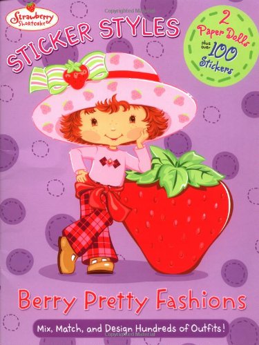Strawberry Shortcake Sticker Styles: Berry Pretty Fashions: Amazon.co ...