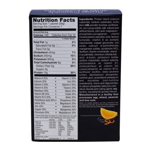 Proti Max por Bariatrix Nutrición Naranja Creamsicle Shake Or Pudding ...