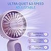 Amazon.com: Mini Portable Fan 3 Pack, Cute Handheld Battery Operated ...