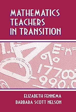 Amazon.com: Mathematics Teachers in Transition (Studies in Mathematical ...