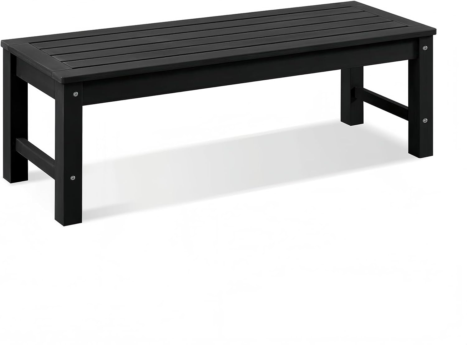 Amazon.com: Psilvam Knight Bench, Two Person Outdoor Poly Lumber Patio ...