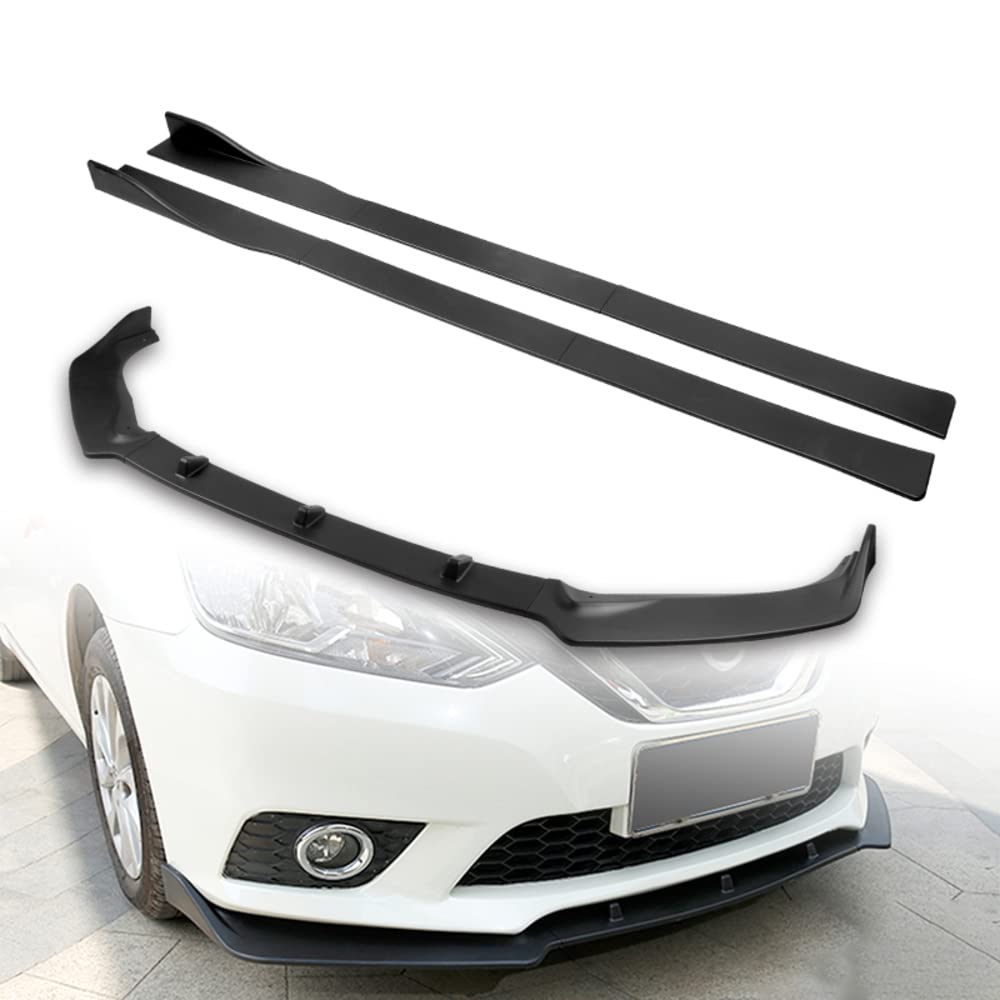 For 2020-2023 Nissan Sentra Carbon Look Front Bumper Body Kit Spoiler ...