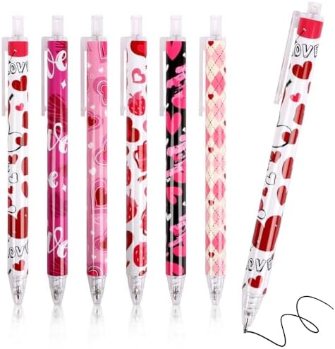 Amazon.com : CCINEE 36pcs Valentine'S Day Ballpoint Pens Bulk, Heart ...