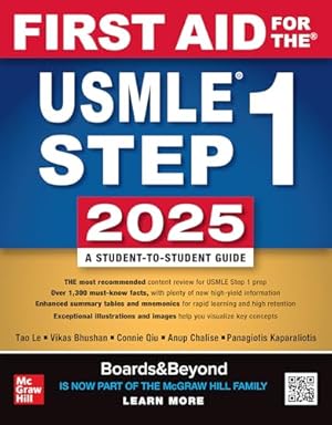 First Aid for the USMLE Step 1, 2 ck, and 3 2025-2026: The Ultimate All ...