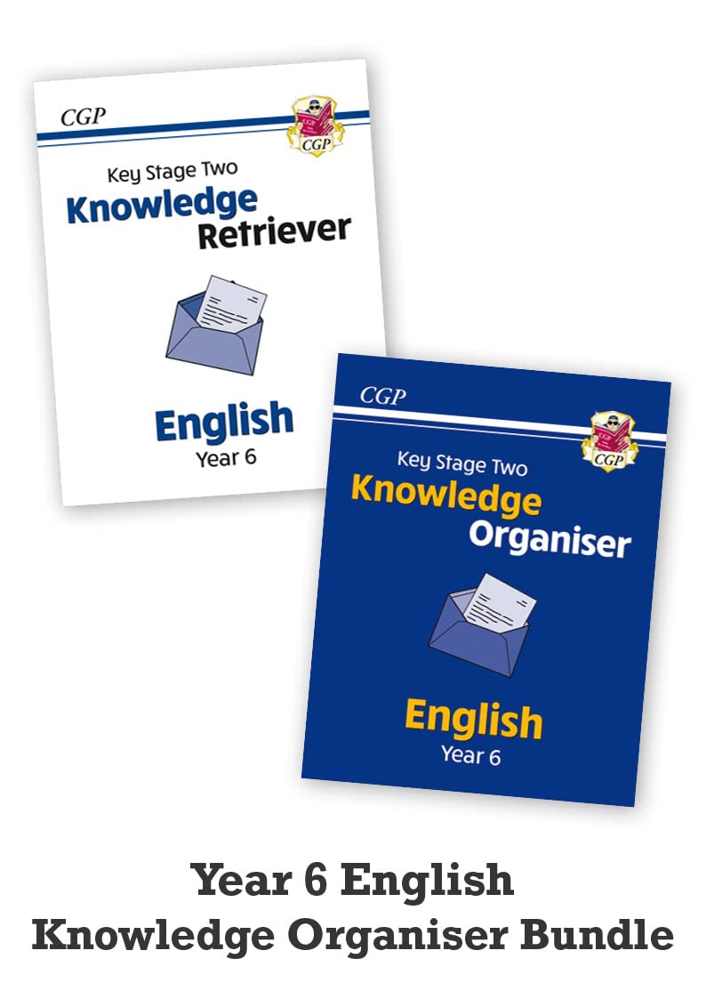 KS2 English Year 6 Knowledge Organiser and Retriever Bundle: Amazon.co ...
