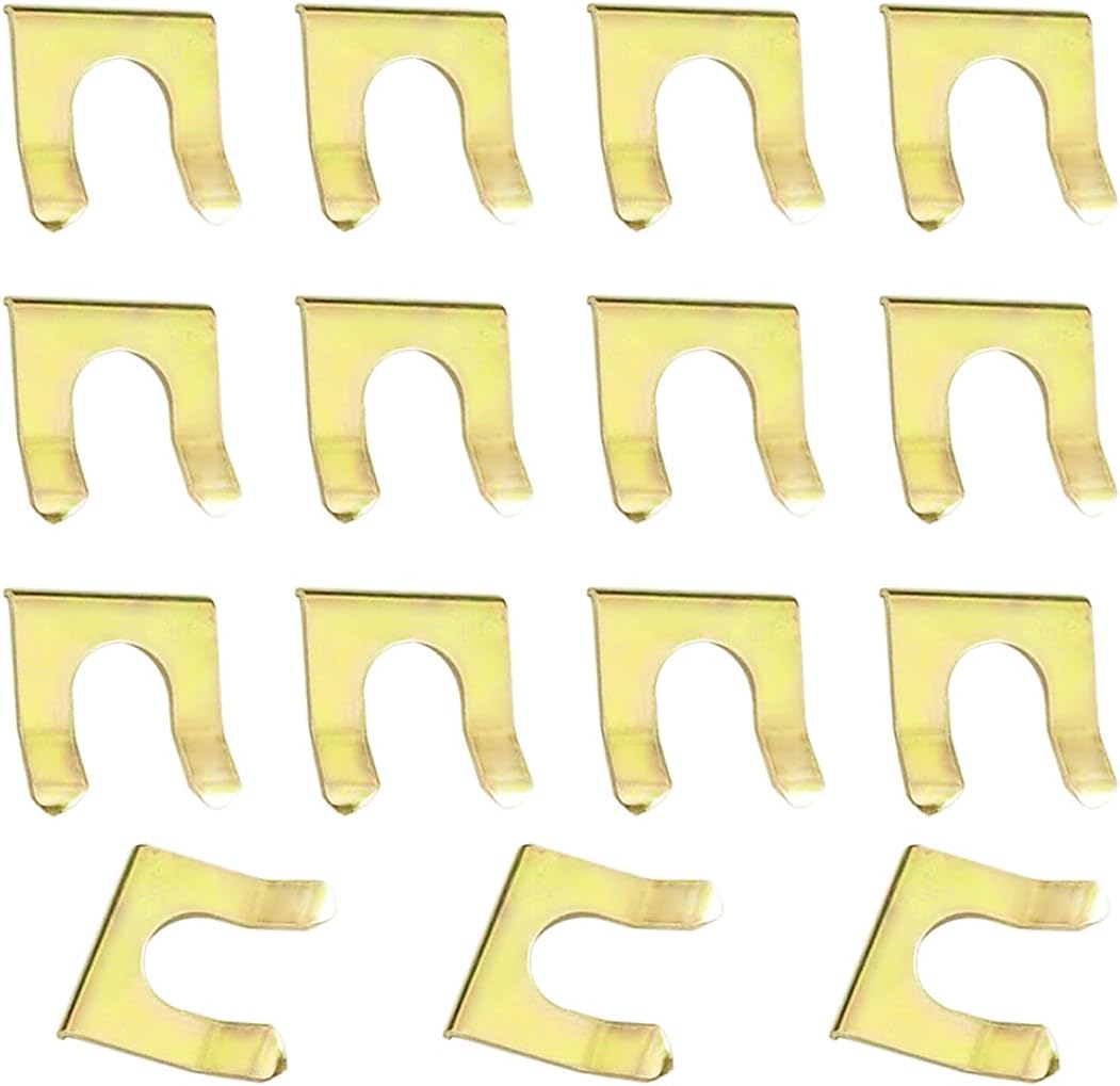 Amazon.com: zipelo 15 Pieces Brake Line Clips, Auto U Shaped Brake Line ...