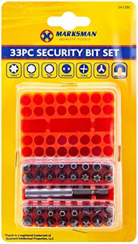Draper 33 Piece Security Bit Set | 1/4" Metric Screwdriver Kit | 25mm ...