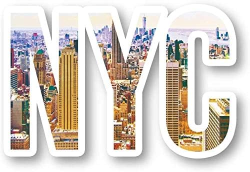 Amazon.com: Nyc Skyline - New York Stickers Window Truck Car Vinyl ...