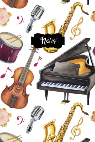 Amazon.com: Notes: 120 Blank Lined Page Softcover Music Notes Journal ...