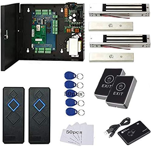 Amazon.com : MENGQI-CONTROL 4 Doors Access Control System Infrared No ...