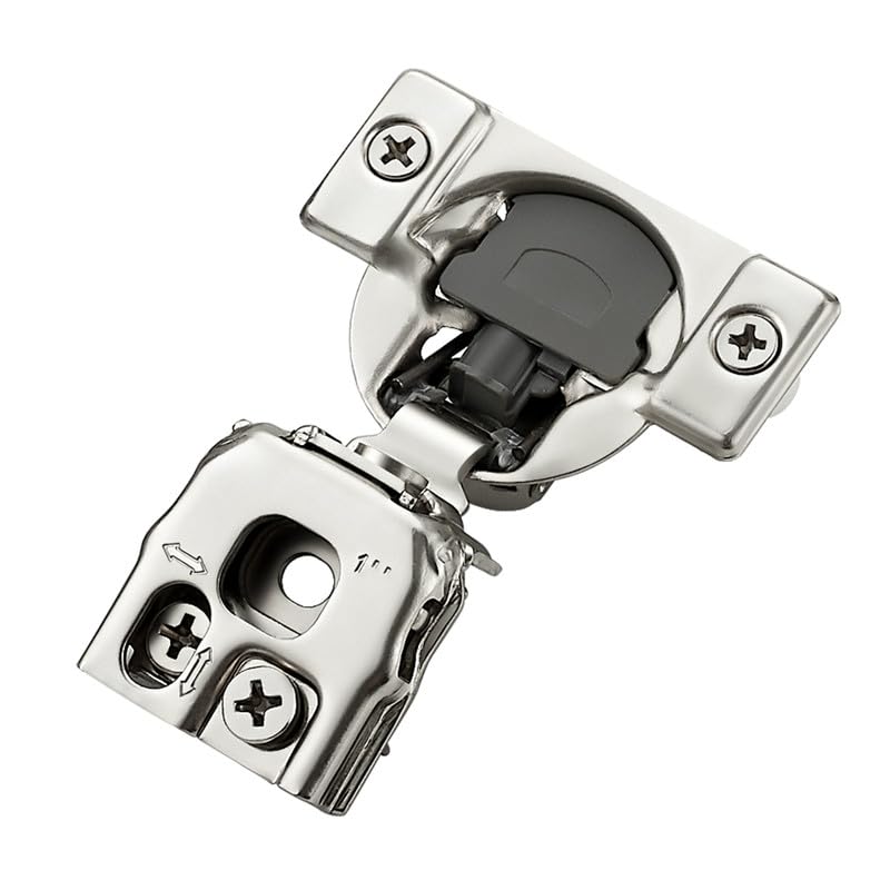 10 Pack 5 Pair 1 inch Overlay Soft Close Hinges for Kitchen Cabinet ...