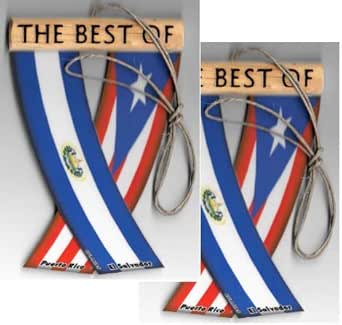 Amazon.com: PUERTO RICO AND EL SALVADOR SALVARICAN BORICUA SALVADORIAN ...