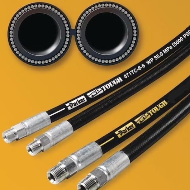 Parker Hannifan 1/2" Hydraulic Hose. Multiple lengths available. 1/2 ...