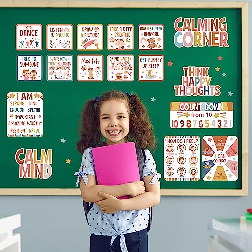 Calm Down Corner Bulletin Board Set for Classroom Decoration - Want It All
