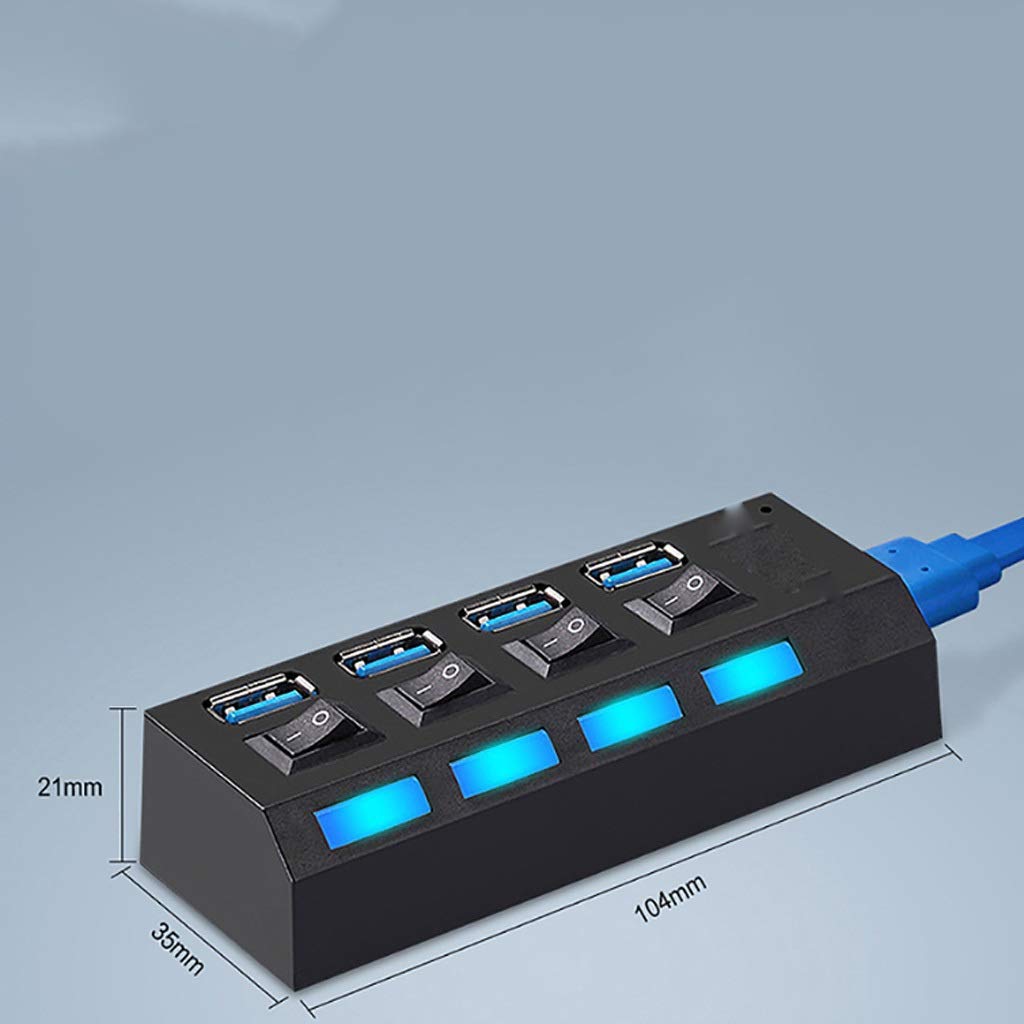 Buy SBSNH USB HUB 3.0 HUB USB Splitter 4-port Multiport Hab PC ...