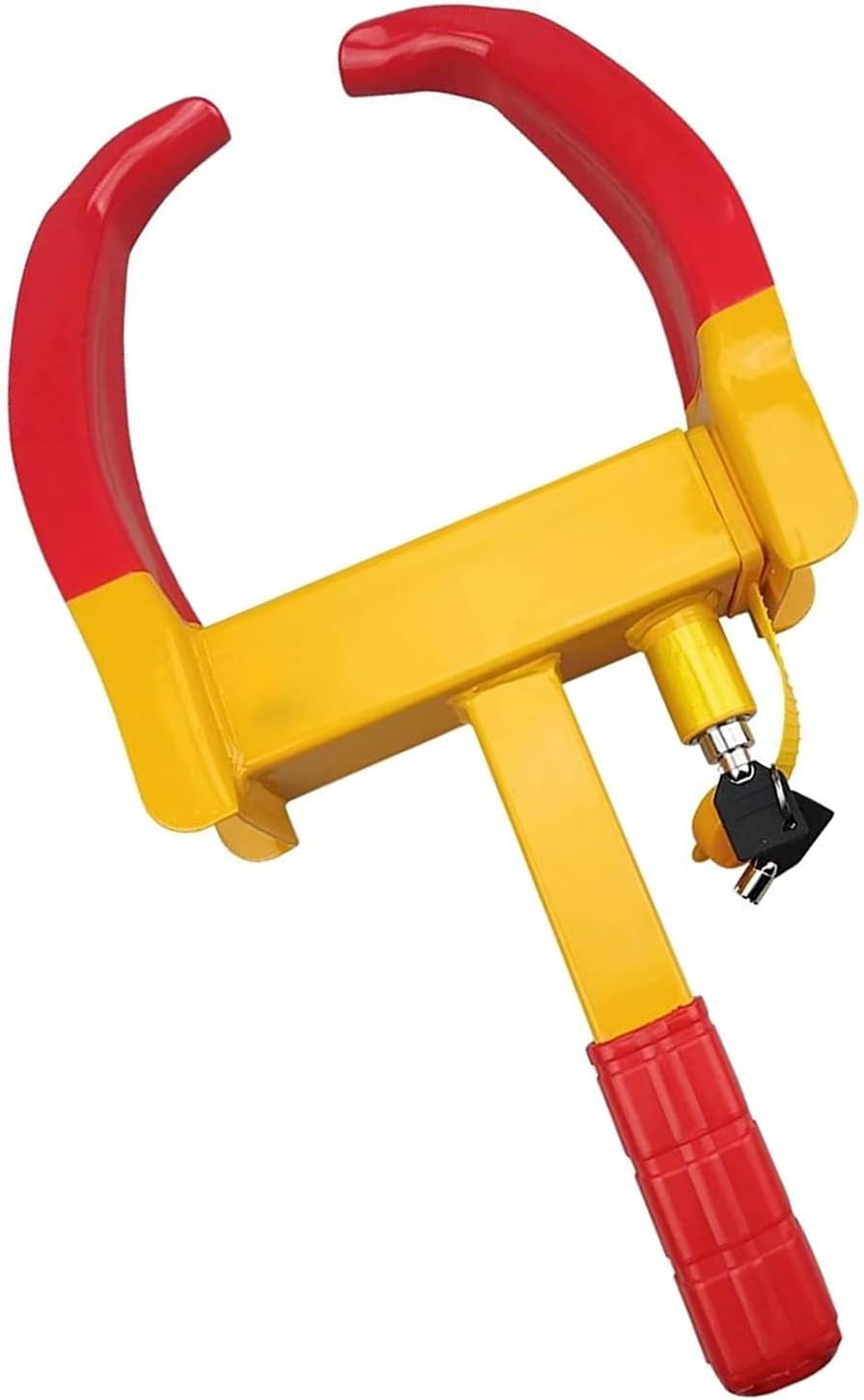 AUTOGUYS Heavy Duty Universal Anti Theft Car Tyre Wheel Clamp Lock for ...