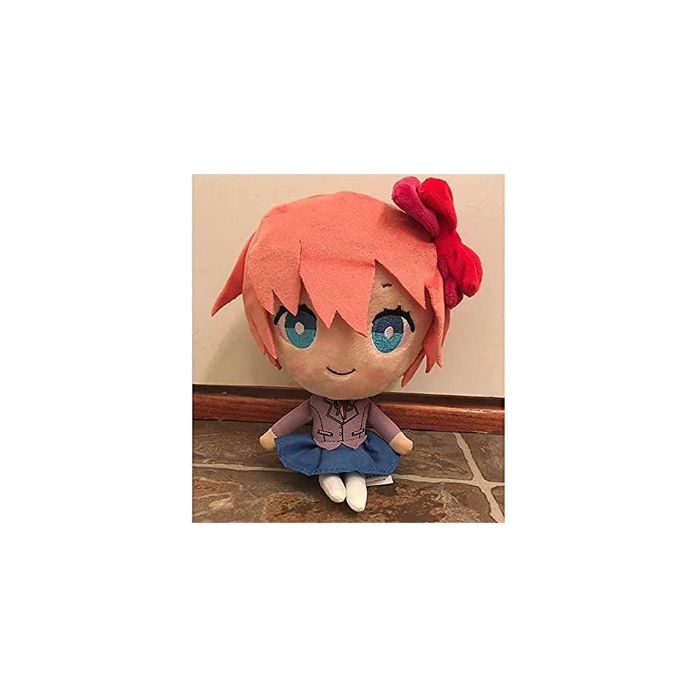 Buy iboy DDLC Plush Doll Anime Game Cute Girl Plushie Toy 20cm/7.87in ...