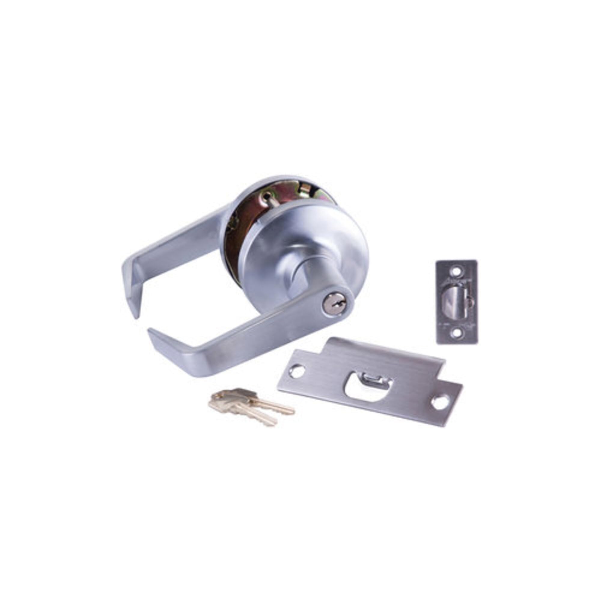 Arrow GL81SR 26D CS Door Lever Lockset, Angled, Entry , Grade 1 ...