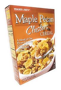 Amazon.com: Trader Joe's Maple Pecan Clusters Cereal (A Blend of Oat-Pecan Clusters, Corn Flakes ...
