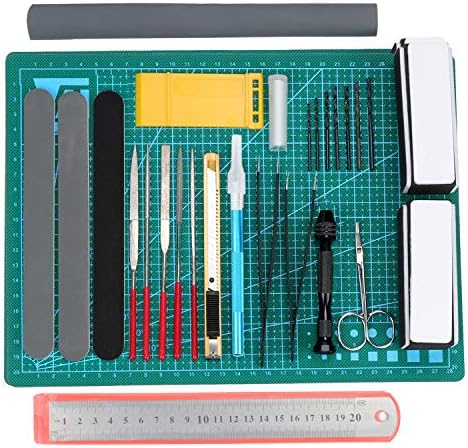 HSEAMALL 25Pcs Gundam Modeler Basic Tools,Hobby Building Crafts Power ...