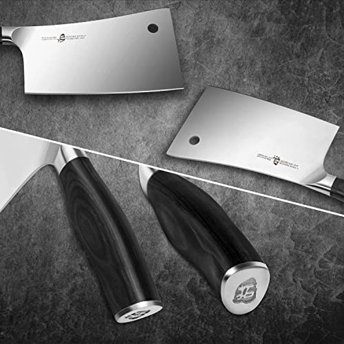 Snapklik.com : TUO Meat Cleaver 7 Inch Kitchen Knife Cleaver, For ...