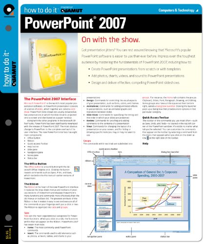 Powerpoint 2007 (Quamut): Quamut: 9781411405059: Amazon.com: Books