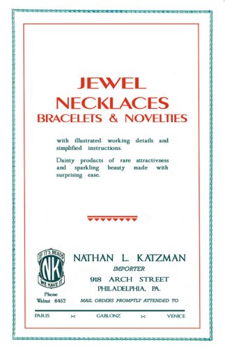 Katzman's Jewel Necklaces c.1929 - Depression Era Costume Jewelry ...