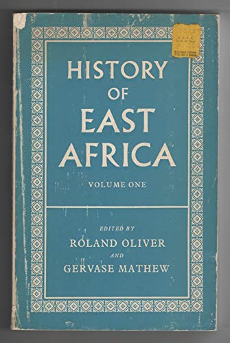HISTORY OF EAST AFRICA Vol 1.: Amazon.co.uk: Books