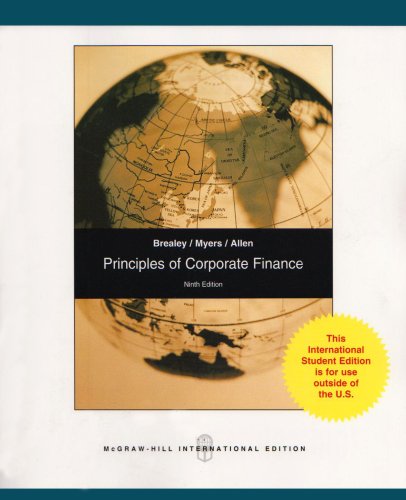 Principles of Corporate Finance: Richard A. Brealey, Franklin Allen ...