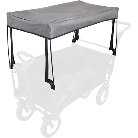 Amazon.com: VOONKE Wagon Canopy Cover Garden Push Awning Portable ...