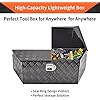 Amazon.com: TBAPFS 39 Inch Aluminum Trailer Tongue Tool Box 5 Bar Tread ...