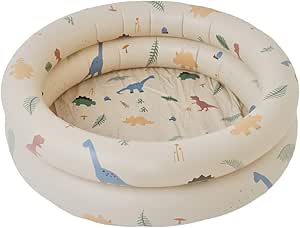 Amazon.com: Kiddie Pool, 60" X 12" Inflatable Pool for Kids, 2 Rings ...