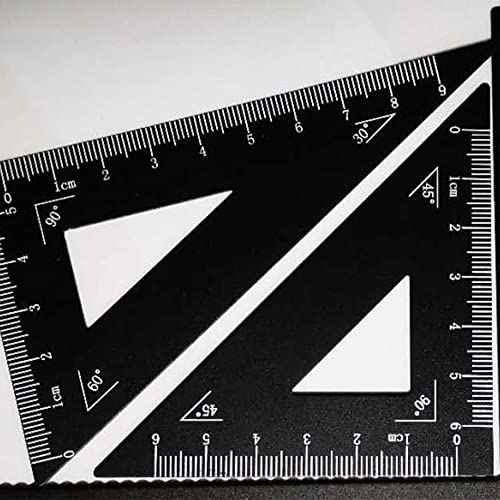 Snapklik.com : 4PCS Metal Protractor Triangle Ruler Set Right Angle ...